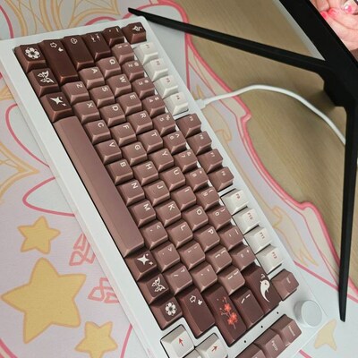 Gaiju Themed Keycaps Colorful 141 Keys PBT Cherry Profile MX Stem for ...