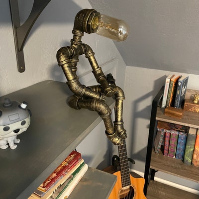 Holiday Gifts, Christmas Gift, Lamp, Table Lamp, Desk Lamp, Industrial ...