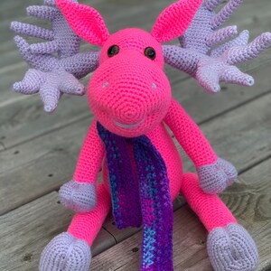 PATTERN Moses the Moose Crochet Amigurumi Pattern - Etsy