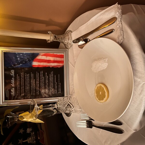 Fallen Soldier Memorial Sign | White Background | Digital Download ...