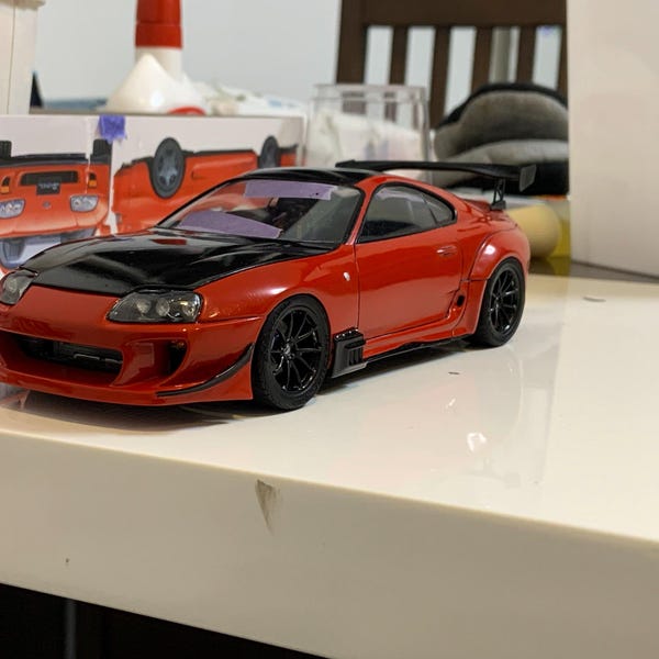 1/24 Tamiya Toyota Supra RIDOX Widebody 3D Print - Etsy