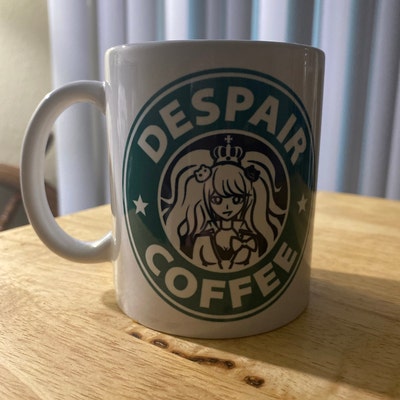 Womens Slim Fit: Despair Coffee / Danganronpa / Junko T-shirt - Etsy