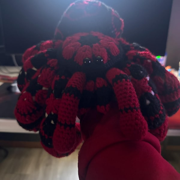 Crocheted Baby Tarantula - MADE TO ORDER - Crocheted Spider - Custom ...