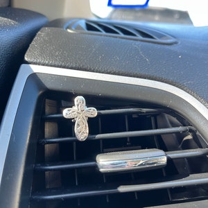 Set of 3 / Hot Pink Smiley Face / Emoji / Flower / Heart Car Vent Clip ...