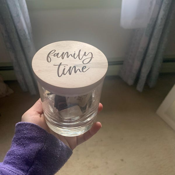 Handcrafted Family Time Jar With Over 30 Ideas - Etsy