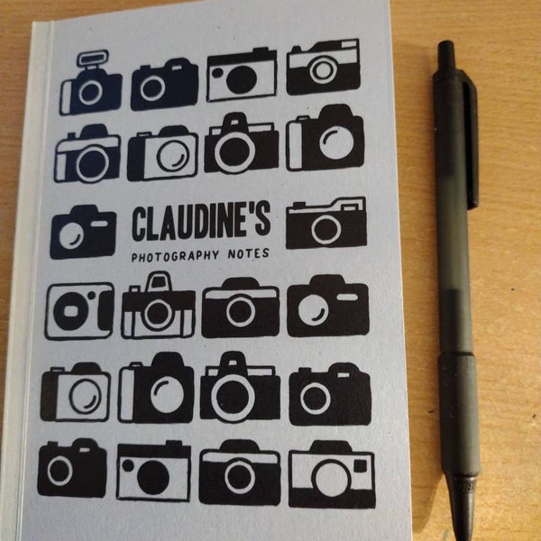 Personalised Photography Notes Pocket Notebook - Etsy UK