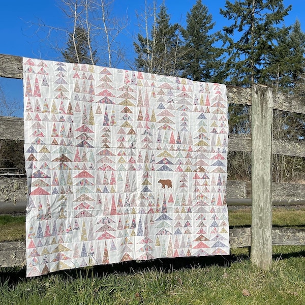 Foundation Pieced Numbers PDF Pattern With Resizing Information - Etsy