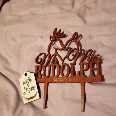 Initial Cake Topper Letter A Wedding Cake Toppers Personalised - Etsy