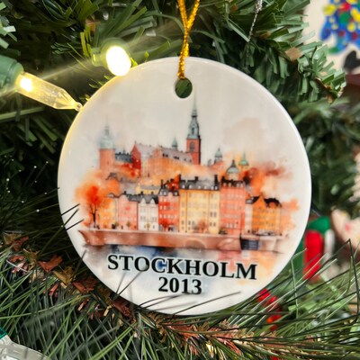 Denmark Christmas Ornament, Denmark Ornament, Christmas Ornaments ...