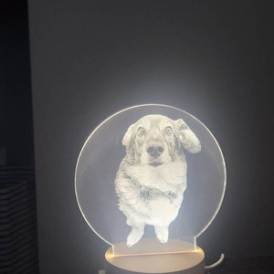 Custom 3D Photo Crystal Ball Personalized Photo Crystal Sphere ...