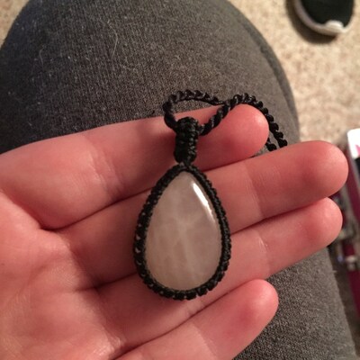 TUTORIAL Macrame Stone Wrapping / Macrame Stone Tying / Knotty - Etsy