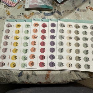 T-105 Macros Daily Macros Tracking Sticker - Etsy