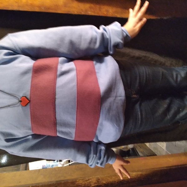 Frisk Shirt, Undertale Shirt, Frisk Sweatshirt, Costume, Cosplay Shirt ...