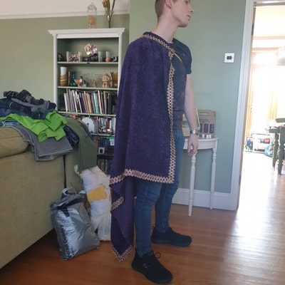 Formal One Shoulder Cape Wedding Musketeers Cape Wool Blend Few Colours ...