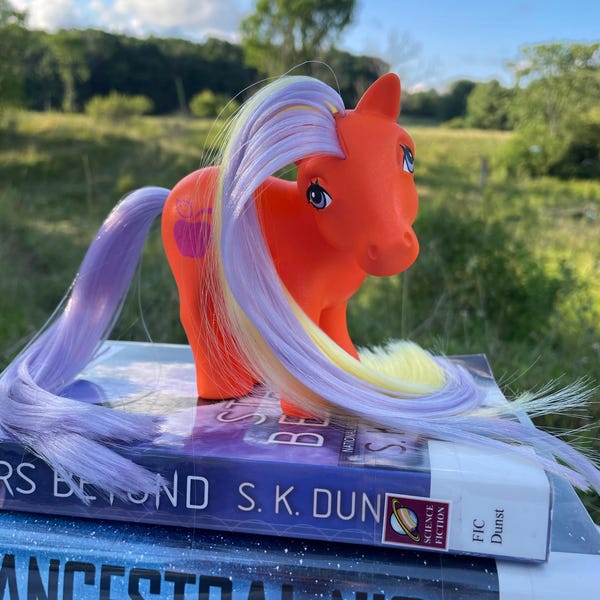 Custom Sugarberry MLP G1 Holographic Vinyl Sticker - Twice as Fancy MLP ...