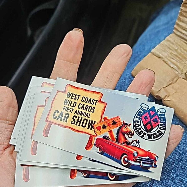 Car Show Dash Plaque 2"x3.5" 100 PACK - Etsy