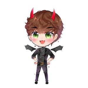 Jean Love Heart Impact Twitch Discord Emotes | Twitch Graphics - Etsy