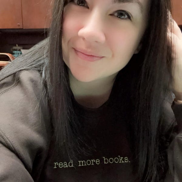 Read More Books Sweatshirt Embroidered Crewneck | Booktok Bookish Gift ...