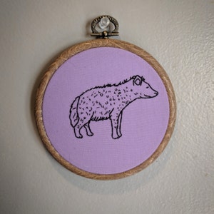 Trilobite Embroidered Hoop Art | Etsy