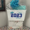 Custom Senior Baseball Basket - Graduation Baseball Senior Night Bucket ...