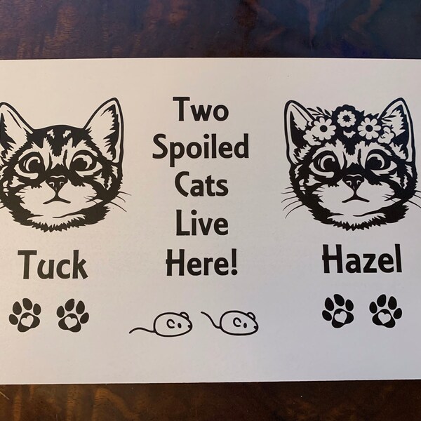 Cute Cat Face Svg Files for Cricut, Cat Head Flowers Clipart, Pet Face ...