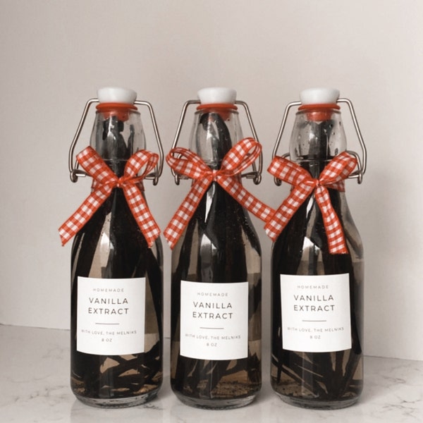 3-pack Homemade Vanilla Extract Kit | DIY Vanilla Extract for Teachers ...
