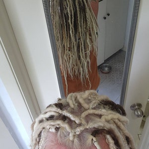 Dark Sprite Half Set of Wool Dreadlocks - Etsy