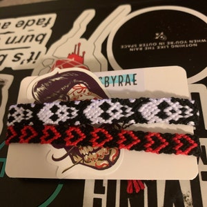 Custom Chevron Thread Keychains Friendship Bracelet Bag - Etsy