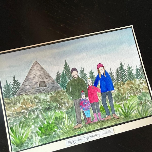 Personalised Birthday Card, Commission, Commission Card, Personalised ...