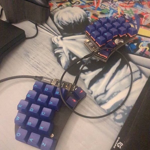 Sofle RGB Choc / Chocolate V2.1 Low Profile Soflekeyboard Split ...