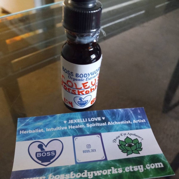Organic COLEUS FORSKOHLII ROOT Tincture - Ayurvedic Herbal Extract - Etsy