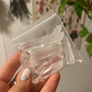 Small Quartz Crystal Shard Points Imperfect Bulk Crystals - Etsy