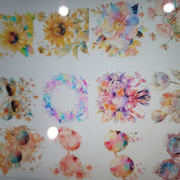 Pink Sakura Blossom LED Gaming Mouse Pad With Wireless Charging Desk ...