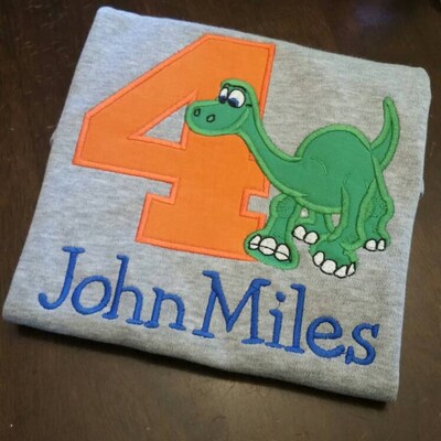 Good Dinosaur Arlo Embroidery Machine Applique Instant Download Monkey ...