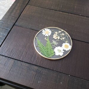 Resin Coasters Dried Flower Coasters Pressed Flowers | Etsy