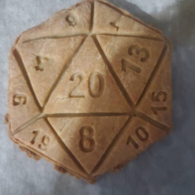 Dungeons & Dragons D20 Die Cooke Cookie - Etsy