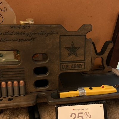 Docking Station Men With Gun Display Tactical Fathers Day Gift - Etsy