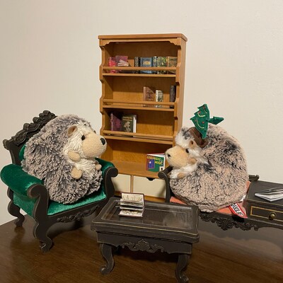 Miniature Christmas Train Toy Teddy Bear for Train Miniature - Etsy