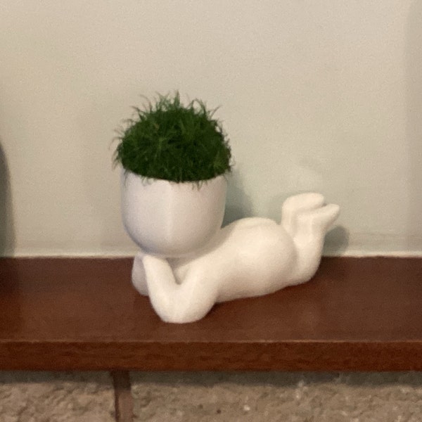 Fat Figure Planter | Planter | Desk Planter | Planter Pot | Gift ...