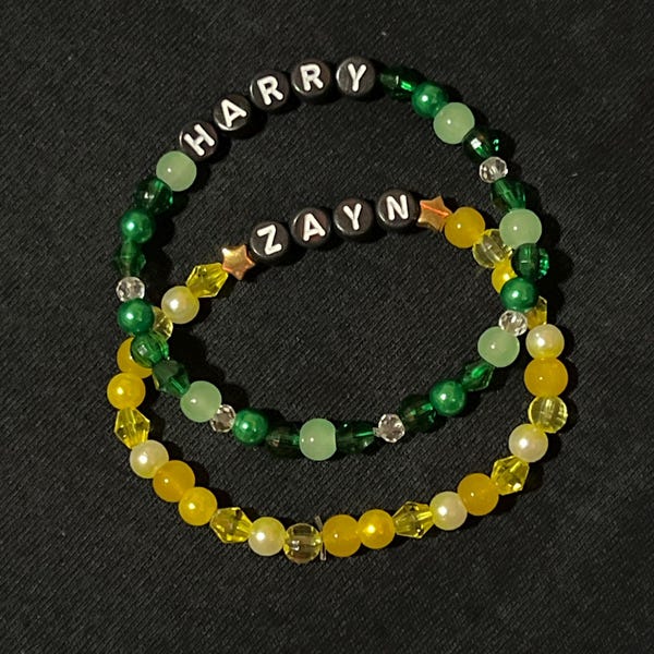 One Direction Bracelets | Friendship Bracelets | 1D Merch - Etsy