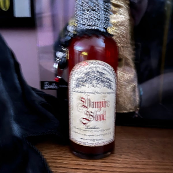 Vampire Blood Potion Bottle - Etsy