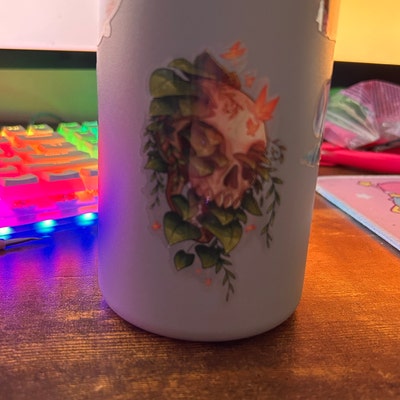 Rainbow UFO Sticker Transparent Sticker Vinyl Sticker Die Cut Sticker ...