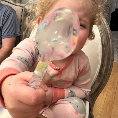 Spoons, Resin Spoons With Sprinkles, Toy for Kids, Ice Cream Spoons ...