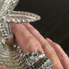 7 Number Seven Ring for Men Made of Sterling Silver 925 Western Style ...