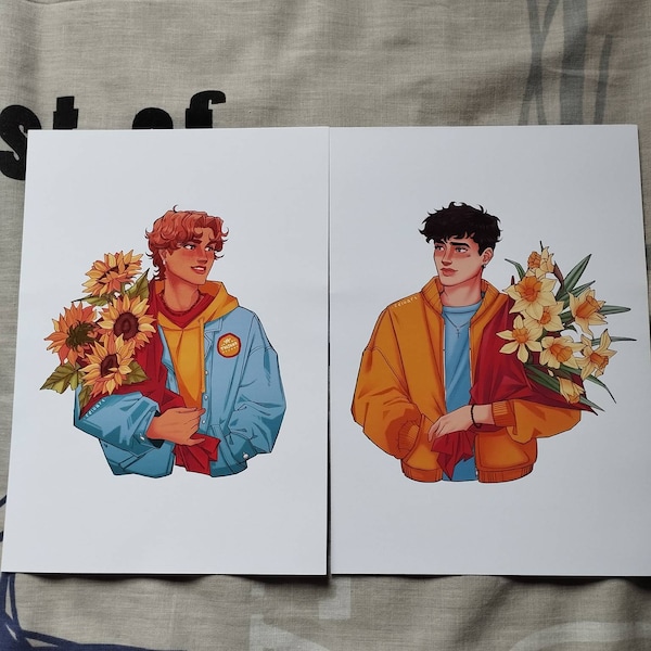 Victor Vale & Eli Ever | Art Print - Etsy