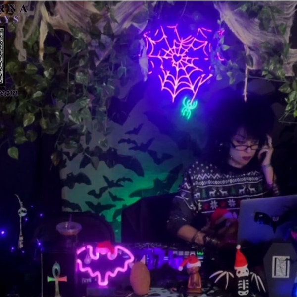 Tarot Card Neon Sign, Tarot Card Reader, Psychic Tarot Moon Stars Neon ...