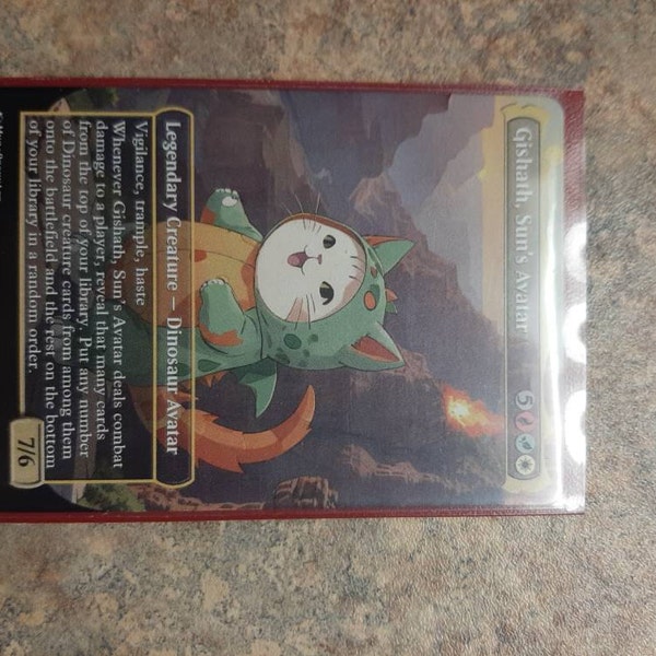 Mox Diamond MTG Cute Proxy Custom Alter Full Art Card Commander EDH ...