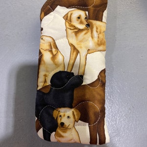 Checkbook Cover Dog Chase | Etsy