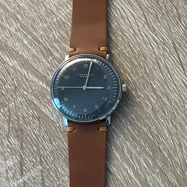 Shell Cordovan One Layer Watch Strap Band in Whiskey Tan Horween ...