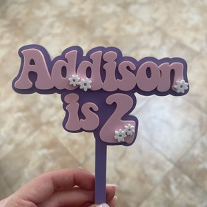 Acrylic Half Sun Cupcake Toppers First Trip Around the Sun - Etsy